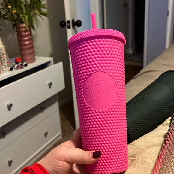 Dining | Matt Barb Pink Starbucks Cup | Poshmark